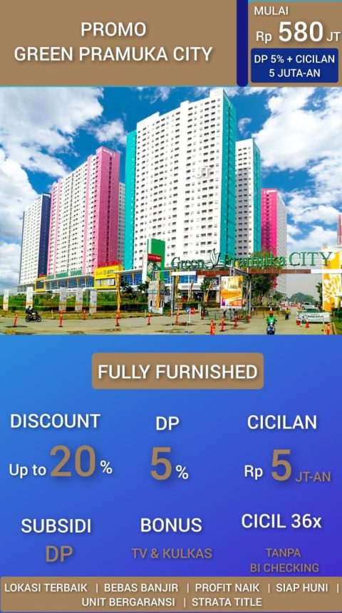 Apartemen Green Pramuka City Jakarta Pusat